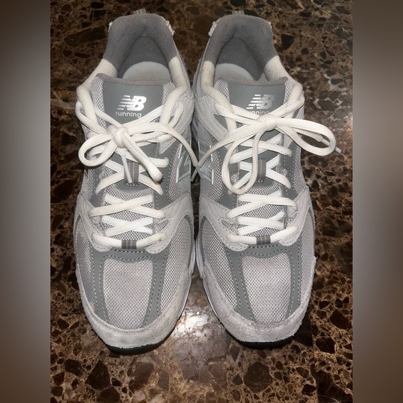 New Balance | Shoes | New Balance Gray And White Sneakers | Poshmark
